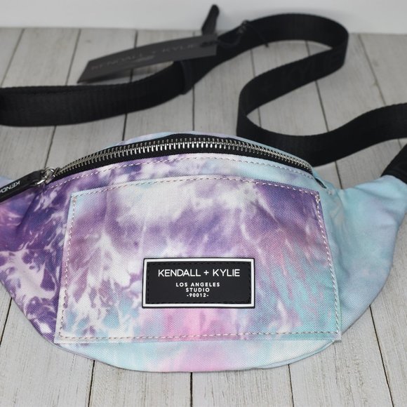 Kendall & Kylie | Bags | Kendall And Kylie Multicolor Tie Dye Fanny ...